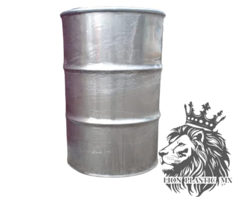 TAMBO DE ACERO INOXIDABLE (NUEVO) 220 LITROS CON TAPA DESMONTABLE ...